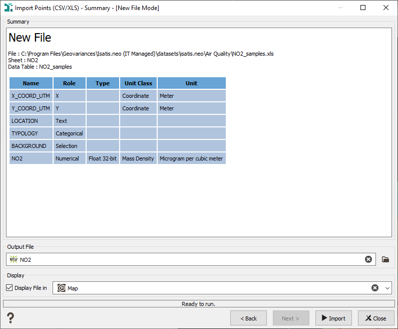 Import Points (CSV/XLS)