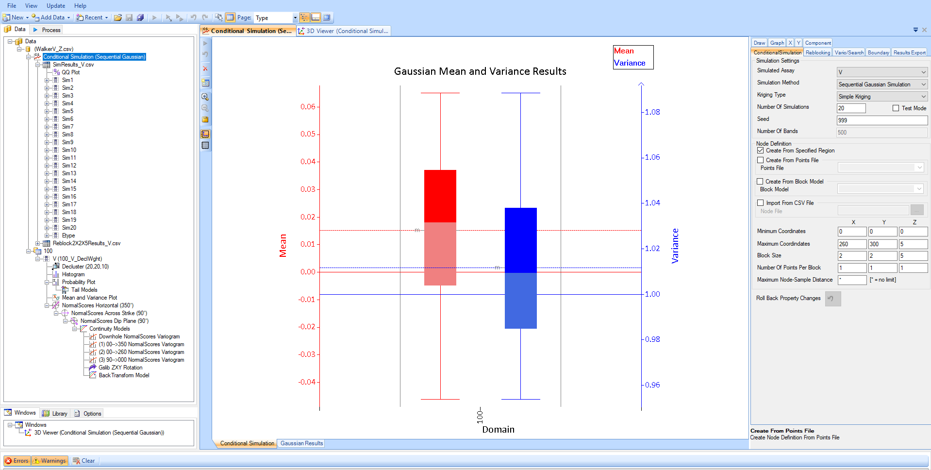 Configure Conditional Simulation