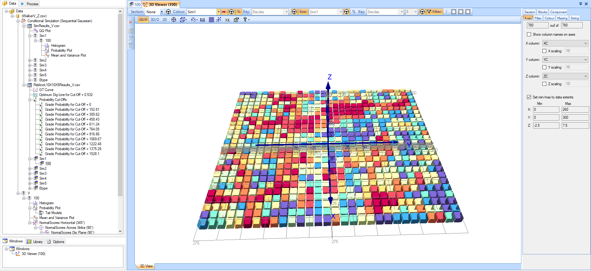 Conditional Simulation Components